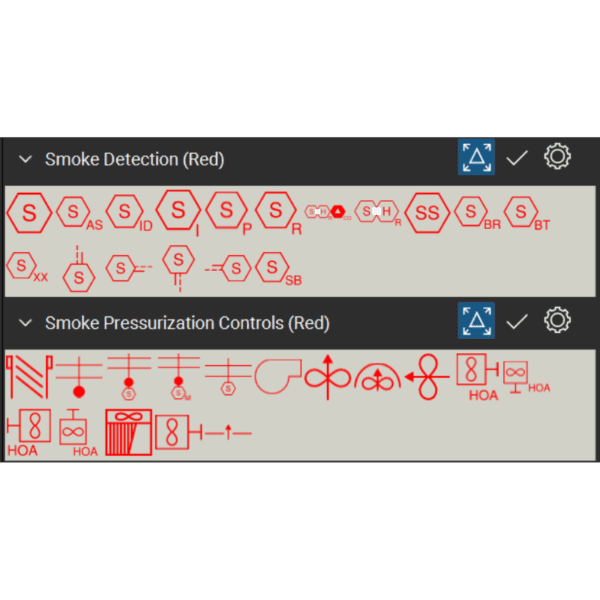 Bluebeam Tool Sets | Fire Alarm Symbols | Digital Download